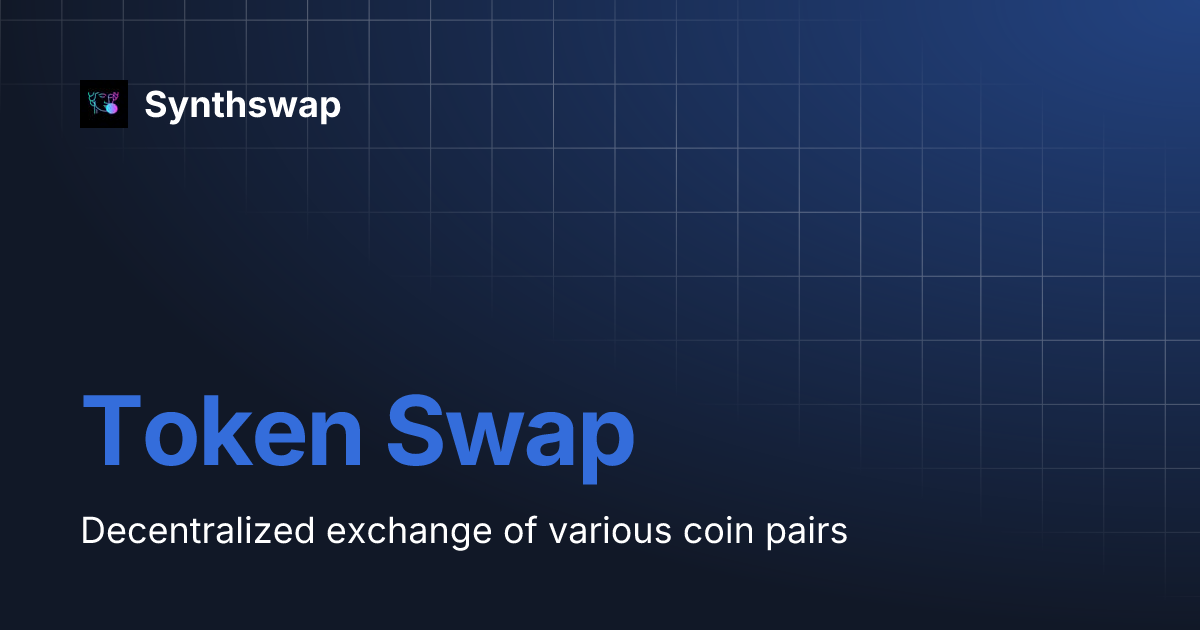 Token Swap | Synthswap